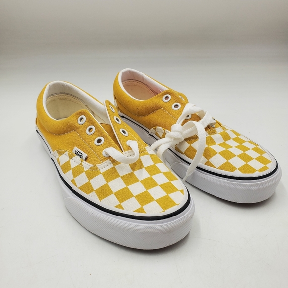 Vans | Shoes | Vans Checkerboard Era Yolk Yellow Shoes | Poshmark